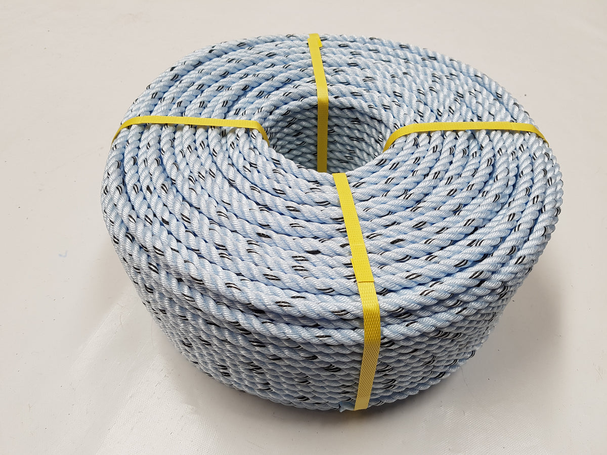 Shop Diamond Networks - 11mm Ice Blue Cray Pot Rope x 220m in Perth